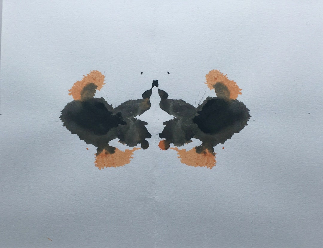 Unique Inkblot Print | 027 - Etsy