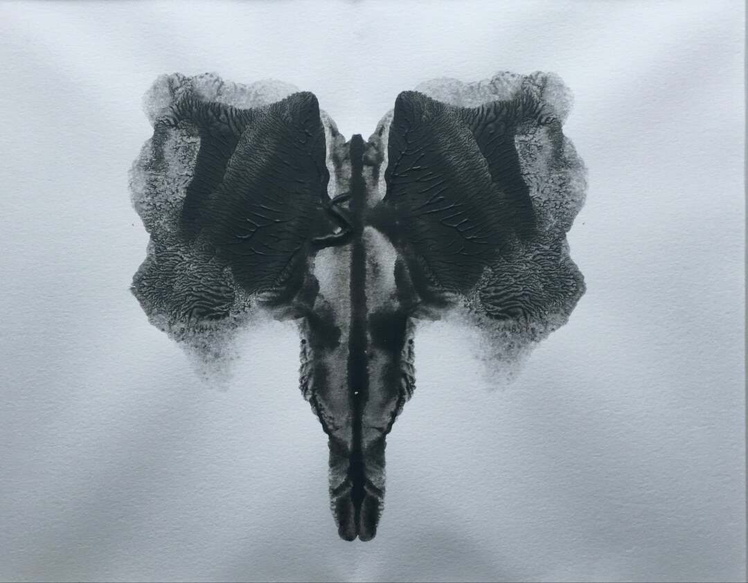 Unique Inkblot Print | 034 - Etsy