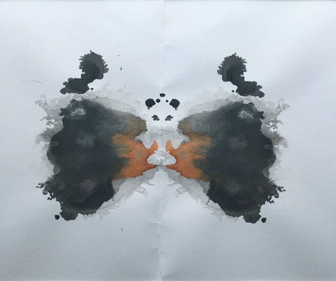 Unique Inkblot Print | 004 - Etsy