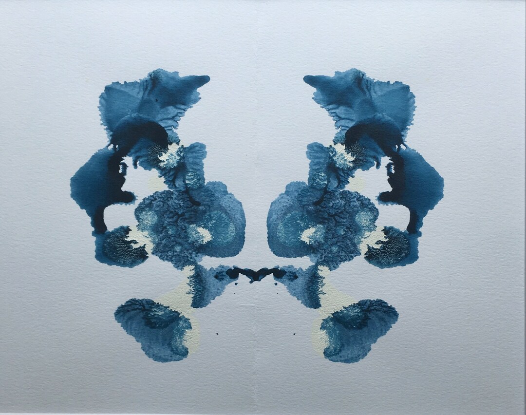 Unique Inkblot Print | 032 - Etsy