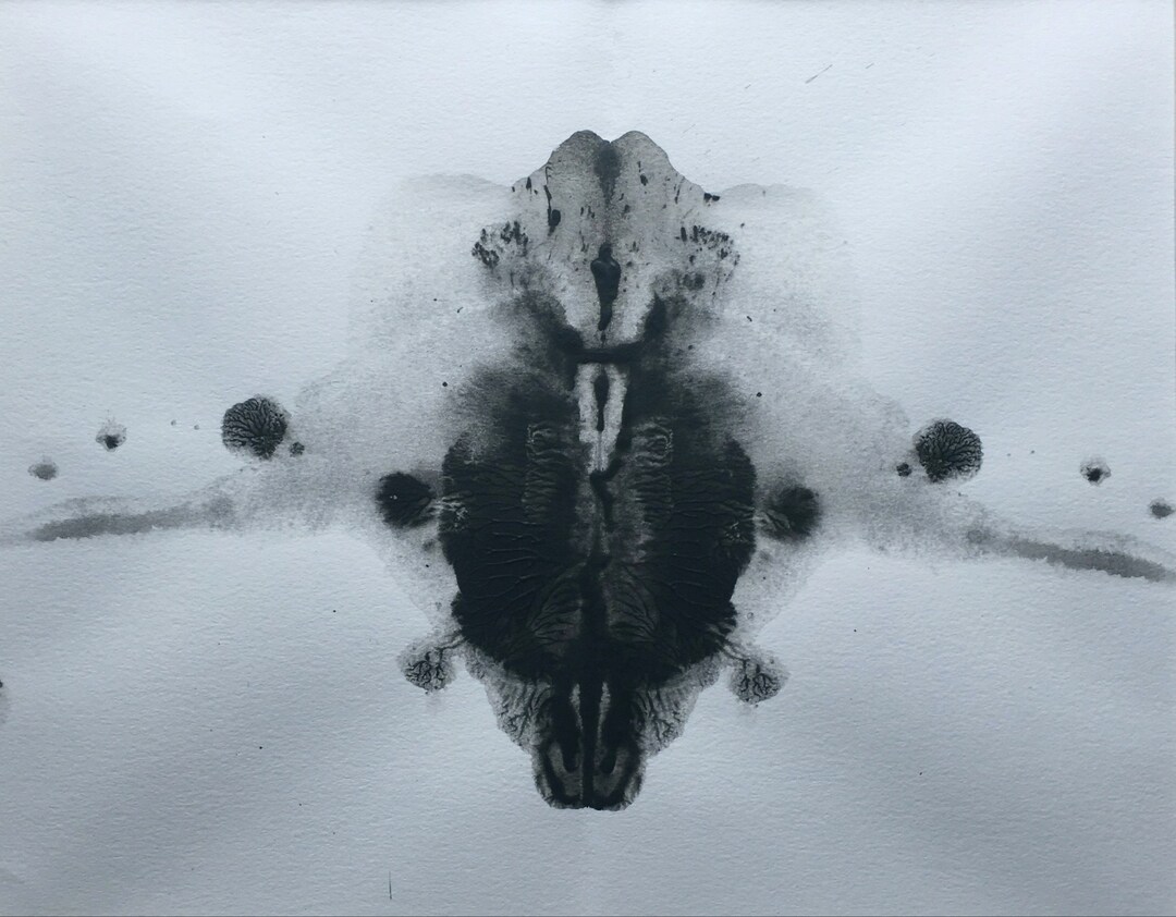 Unique Inkblot Print | 005 - Etsy