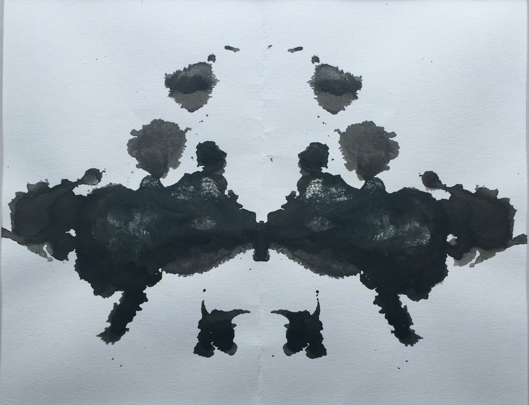 Unique Inkblot Print | 019 - Etsy