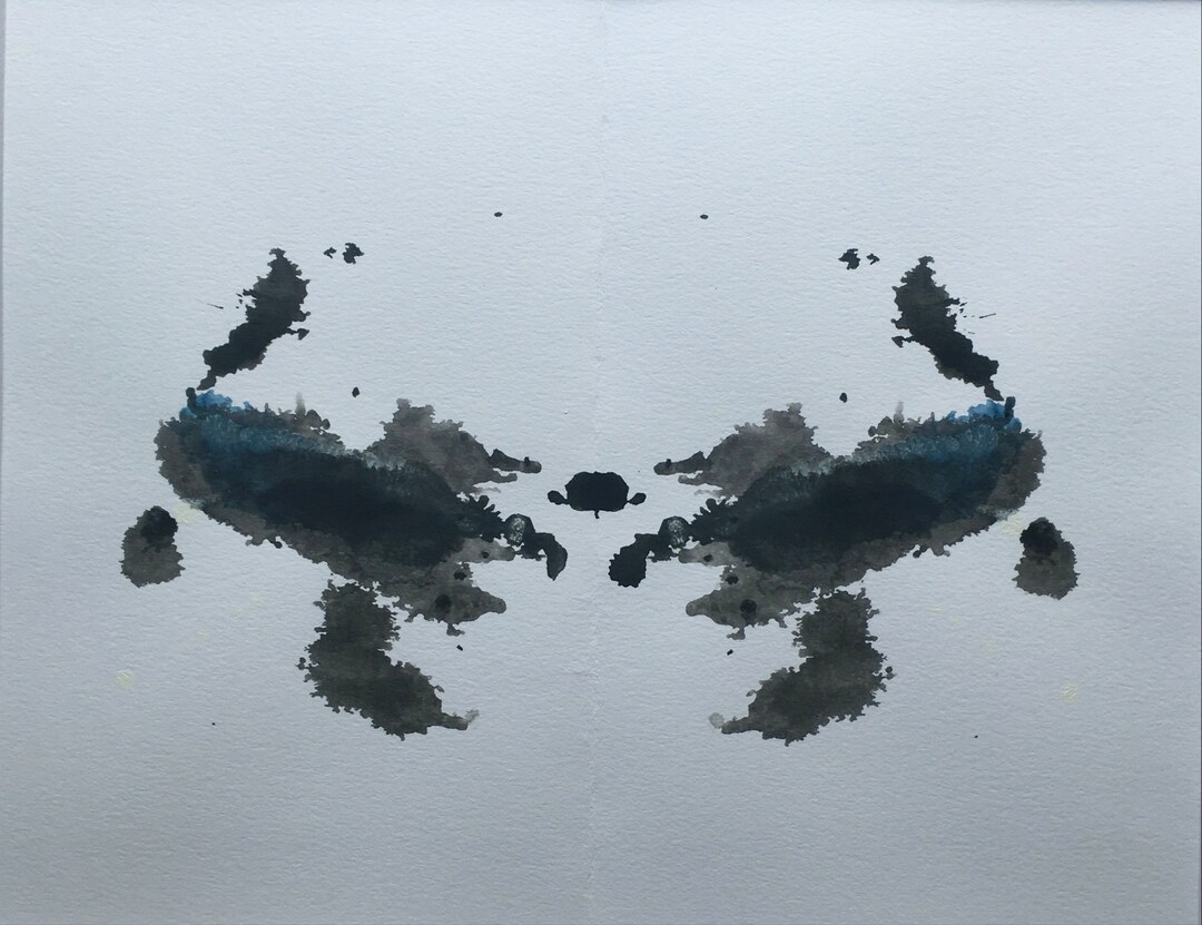 Unique Inkblot Print | 025 - Etsy