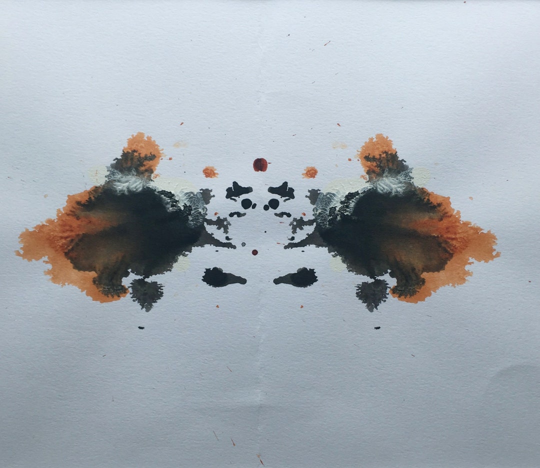 Unique Inkblot Print | 011 - Etsy