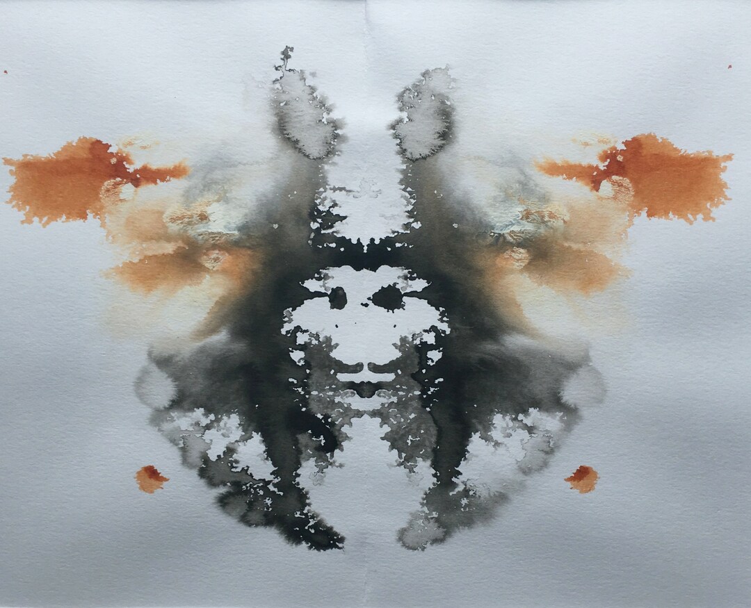 Unique Inkblot Print | 038 - Etsy