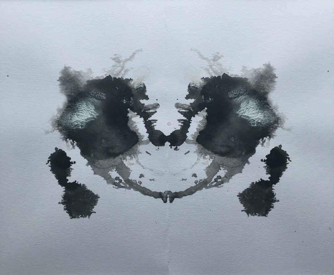 Unique Inkblot Print | 010 - Etsy