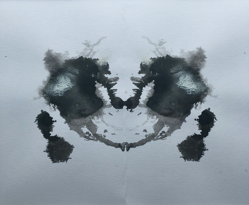 Unique Inkblot Print | 010 - Etsy