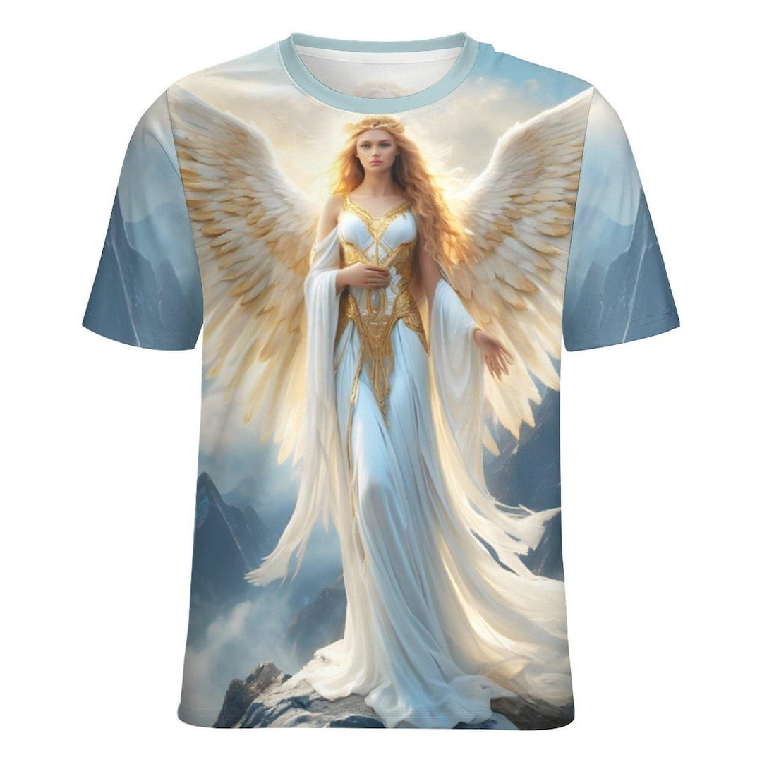 Angel T-shirt for Sale by Swaggy Shirt on Etsy, Angel Wings Shirt ...