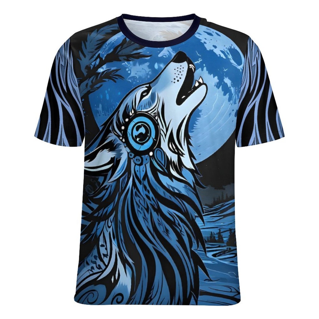 Native Howling Wolf T-shirt for Sale by Swaggy Shirts Etsy, First ...