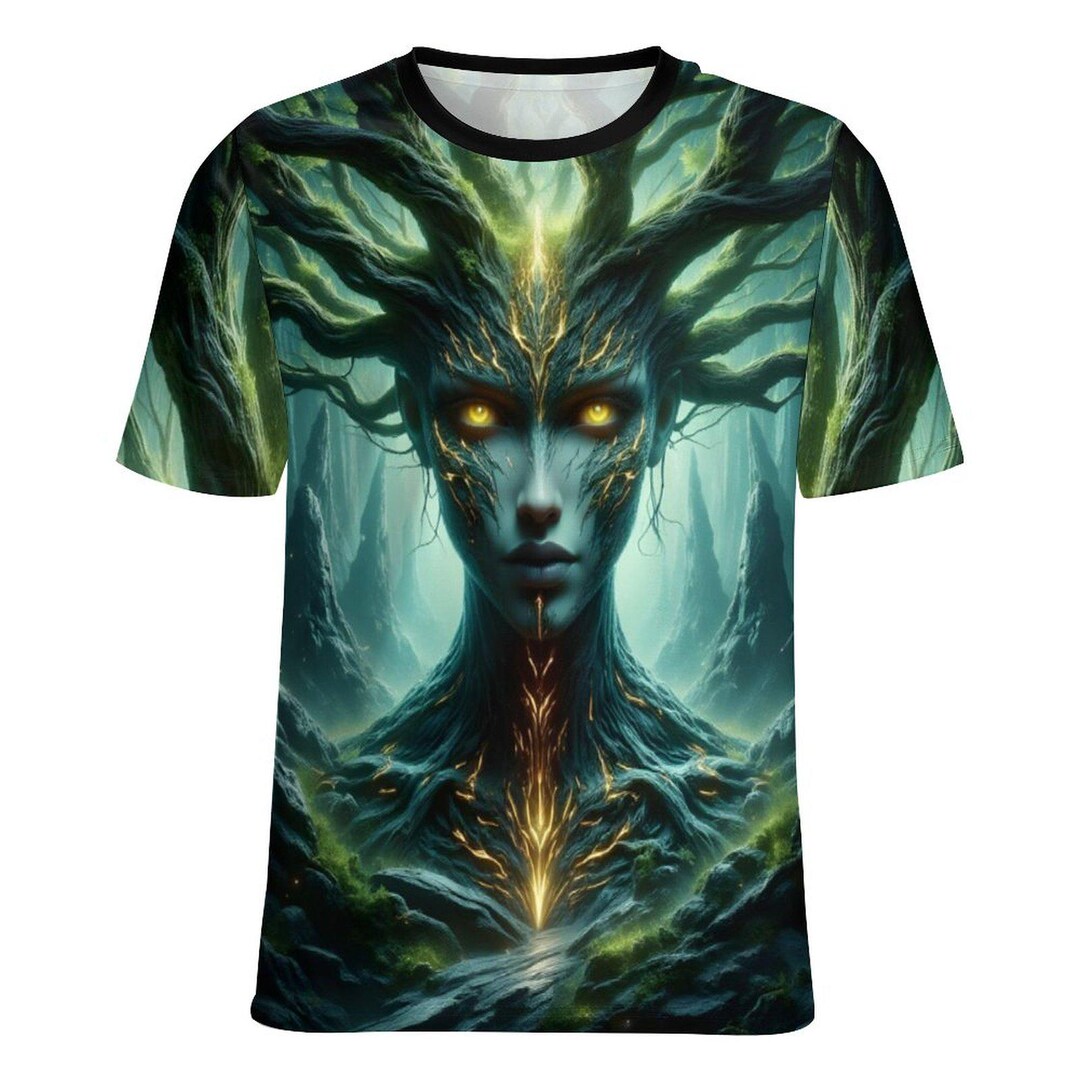 Earth Fantasy Tree Goddess Spirit T-shirt for Sale by Swaggy Shirts ...