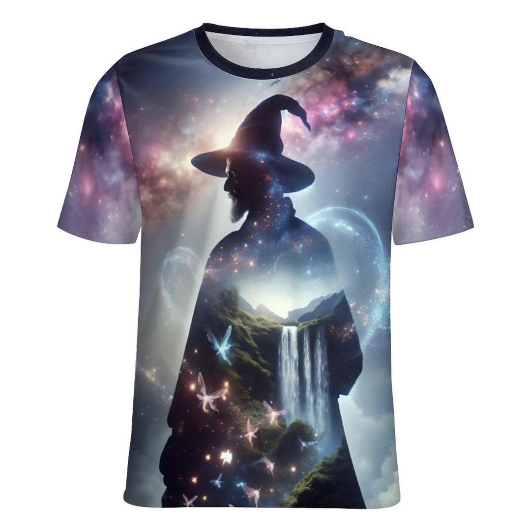 Fantasy Wizard Shirt, Magical Wizard T-shirt for Sale by Swaggy Shirts ...
