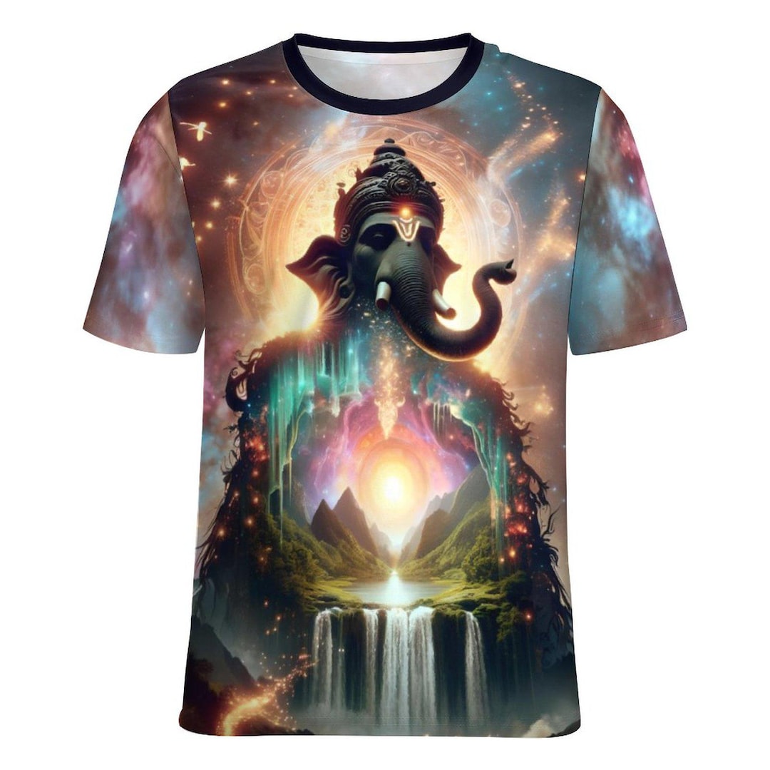 Lord Ganesha T-shirt, Hindu God T-shirt for Sale by Swaggy Shirts on ...