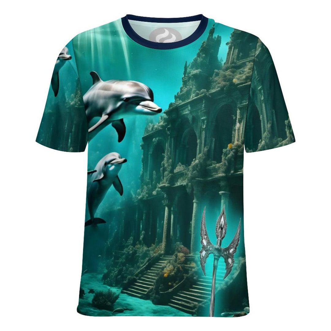 Lost City of Atlantis T-shirt for Sale by Swaggy Shirt on Etsy, Men's ...