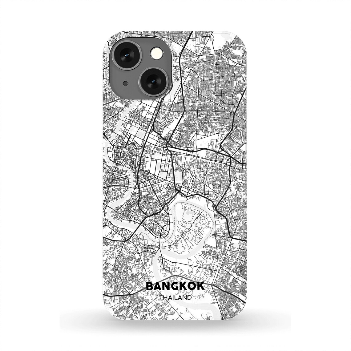 Custom City Street Map Personalized Phone Case for Iphone, Samsung ...