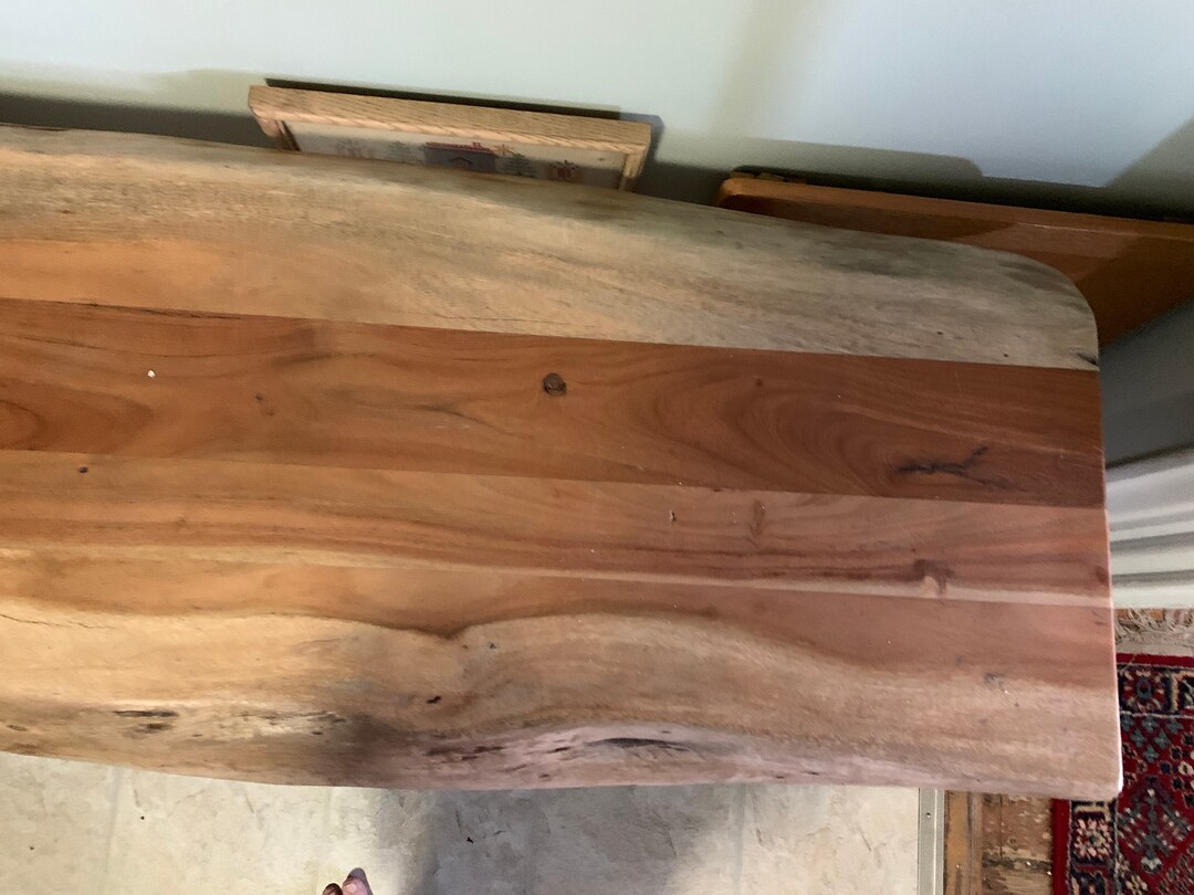 Wood Table With Natural Edges - Etsy