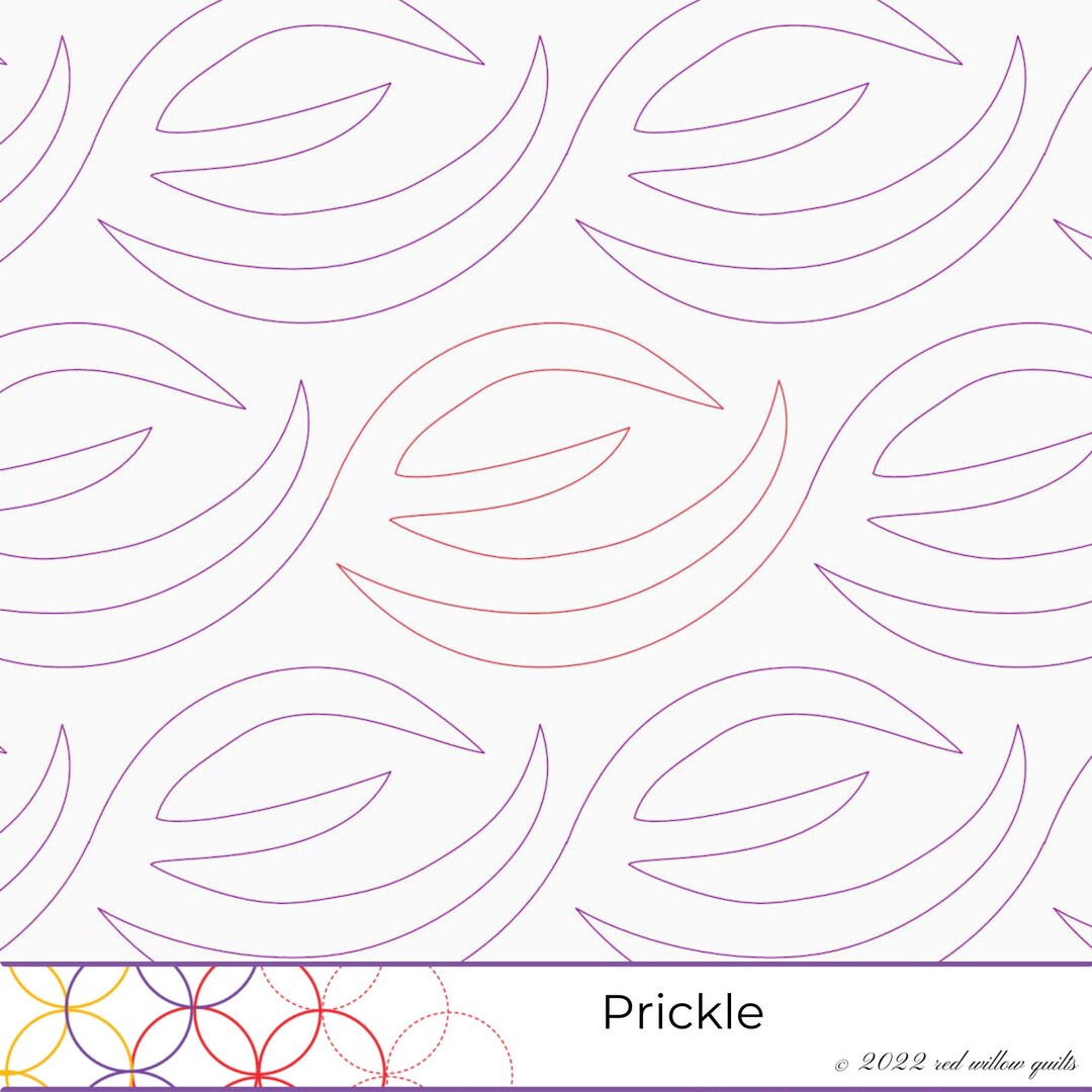 Prickle - Digital Quilting Design for Longarm Quilting (statler ...