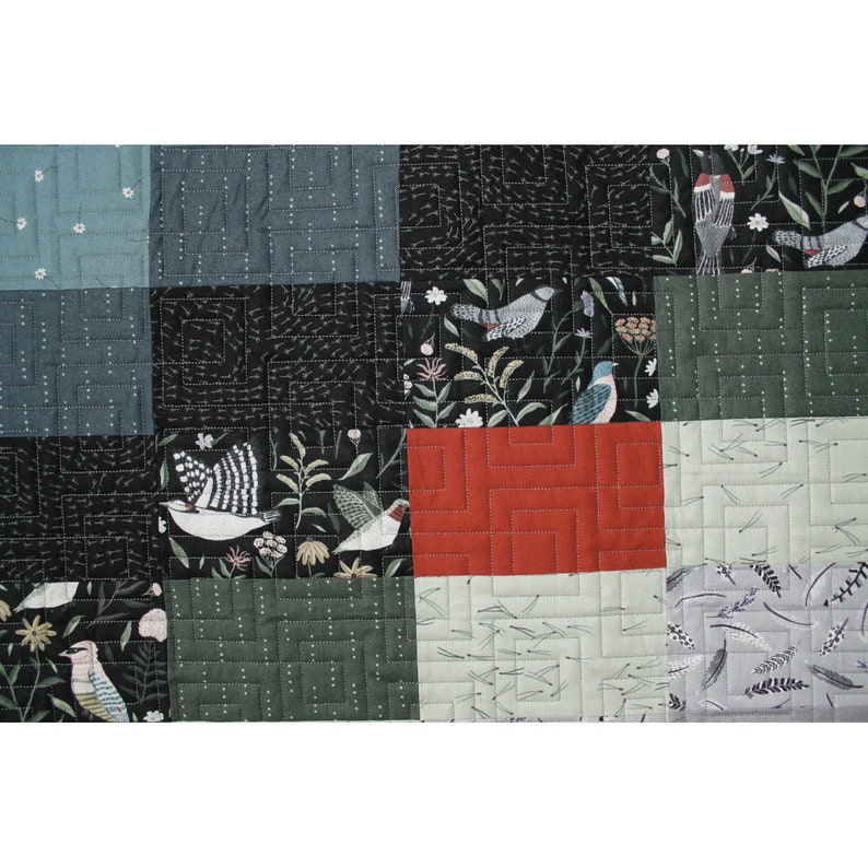 Simple Squares - Digital Quilting Design for Longarm Quilting (statler ...