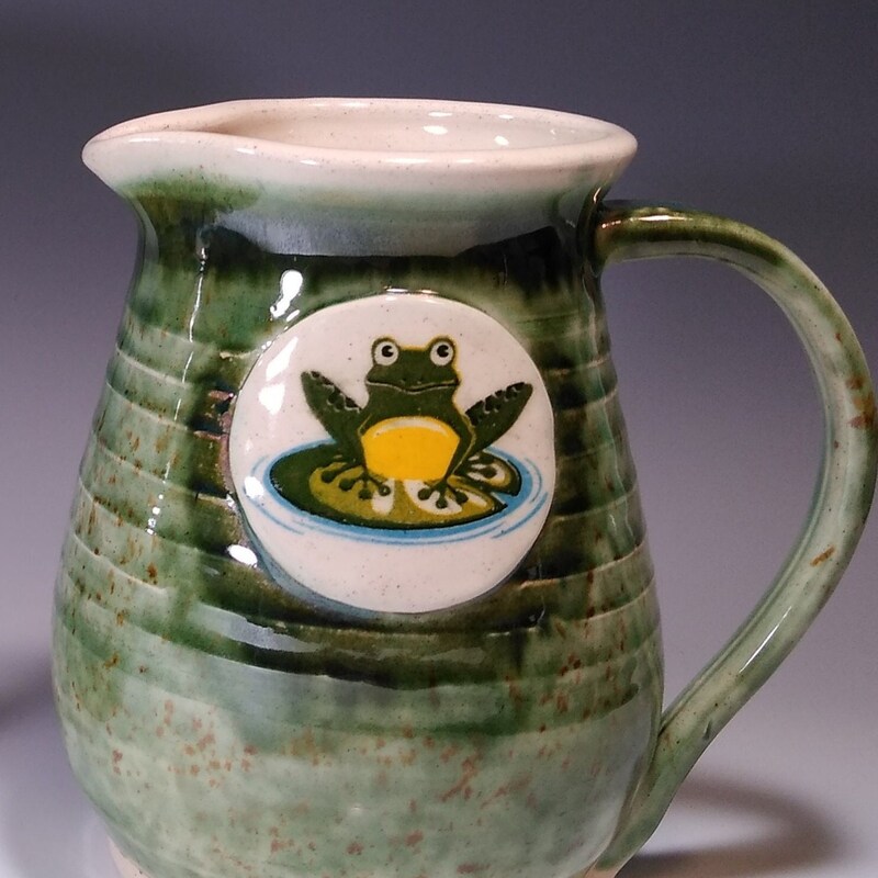 Frog Pitcher - Etsy
