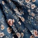 Block Print Fabric/handcrafted Japanese Floral Fabric: Satin, Chiffon ...