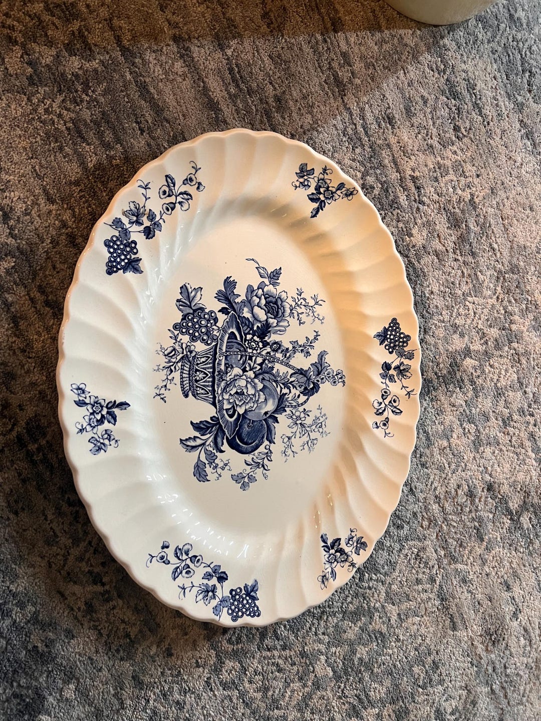 Myott & Sons Oval Serving Platter - Etsy