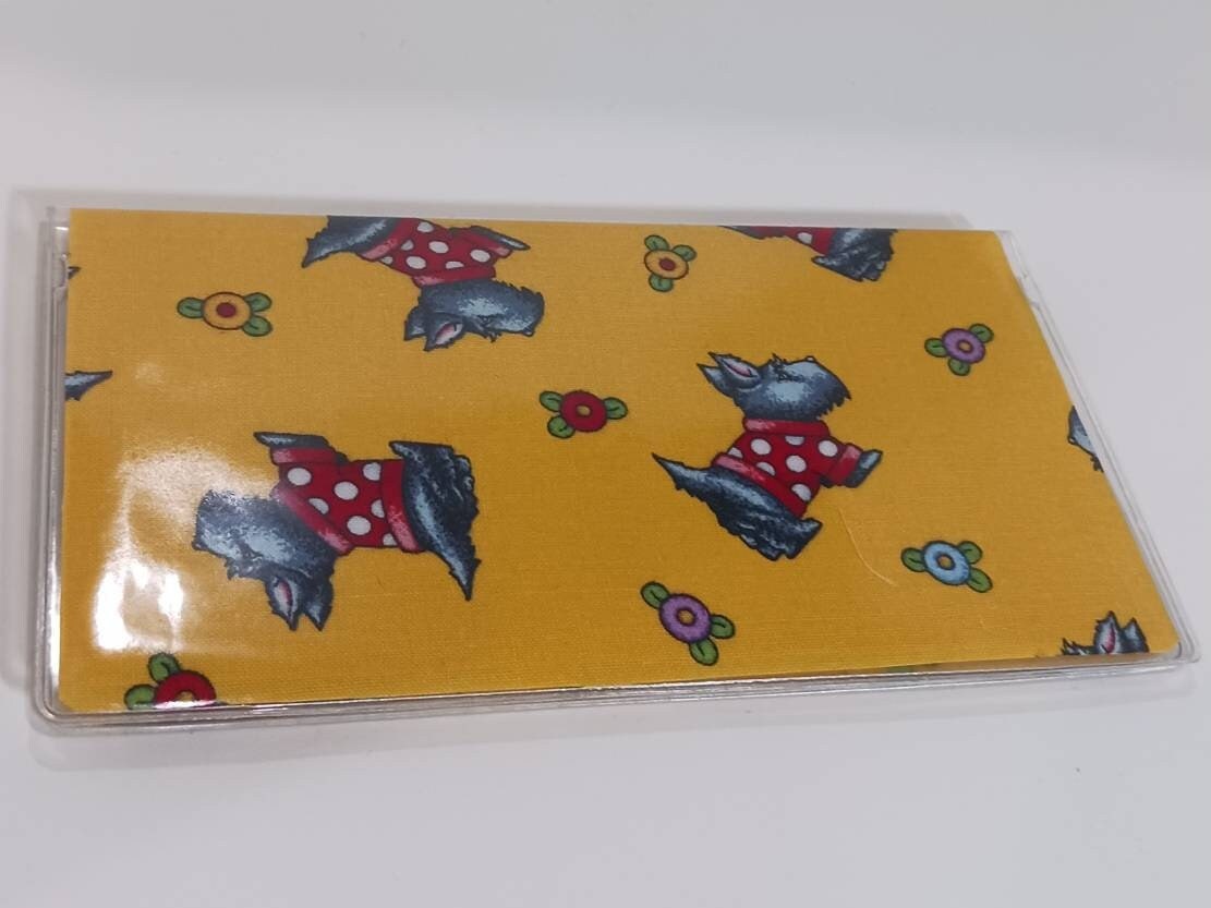Mary Engelbreit Fabric SCOTTY DOG Checkbook Cover " - Etsy