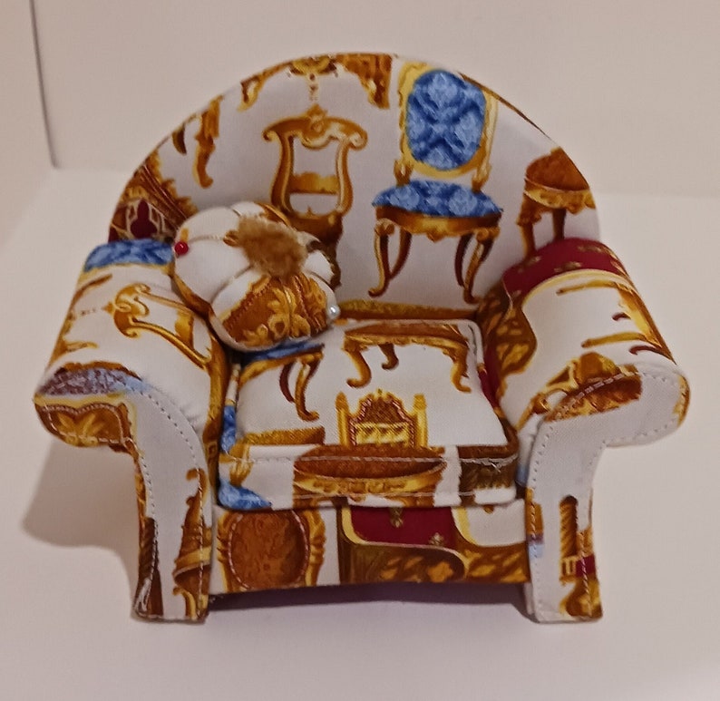 Gold Victorian Chairs Couch Pincushion by Dritz - Etsy
