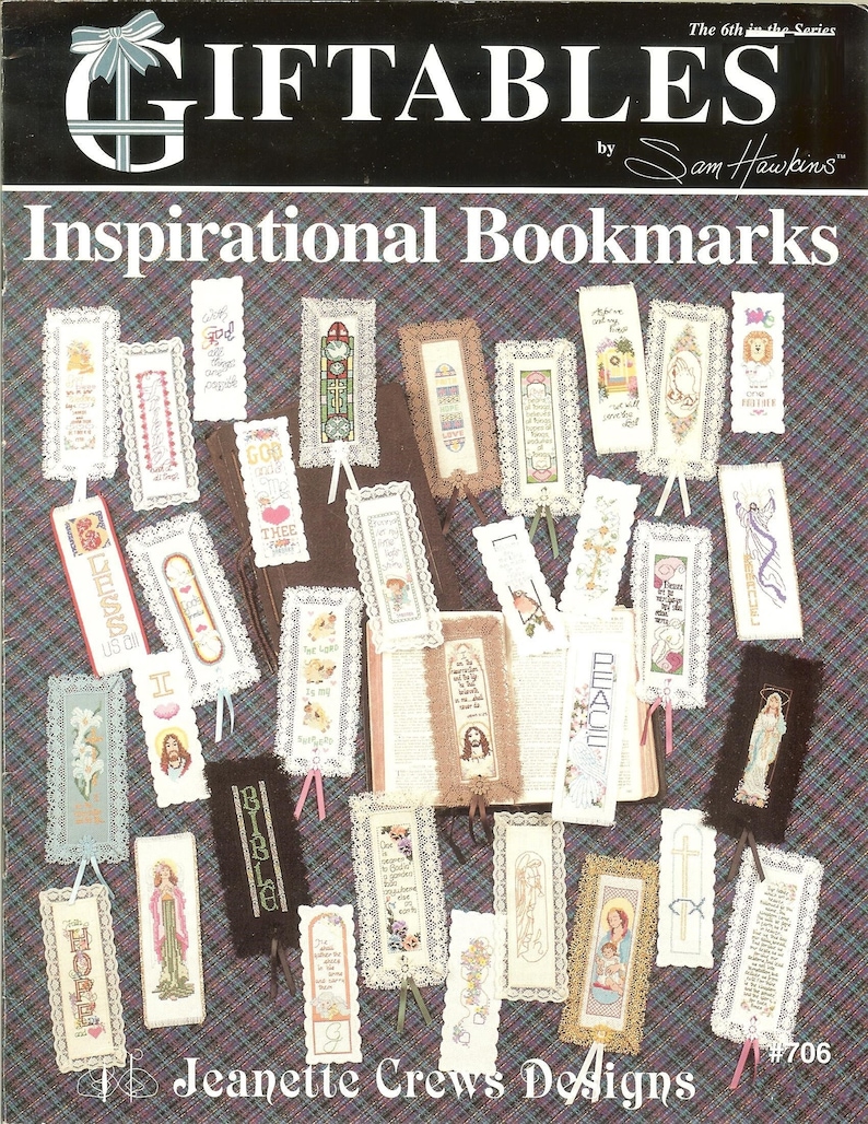 Inspirational Bookmarks Giftables #706 Cross Stitch Book/leaflet (33 ...