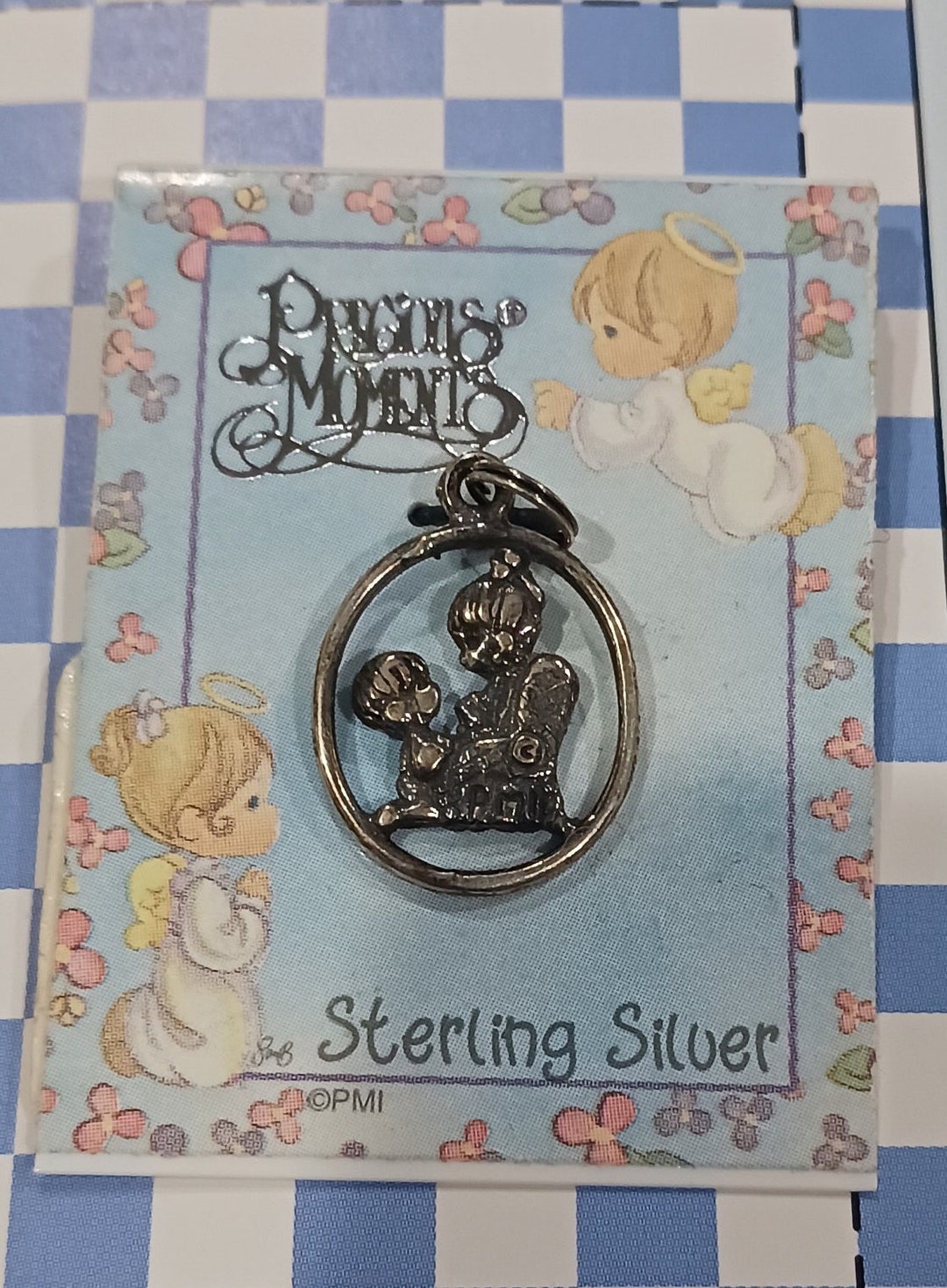 Precious Moments Mother and Son Silver Sterling Charm - Etsy
