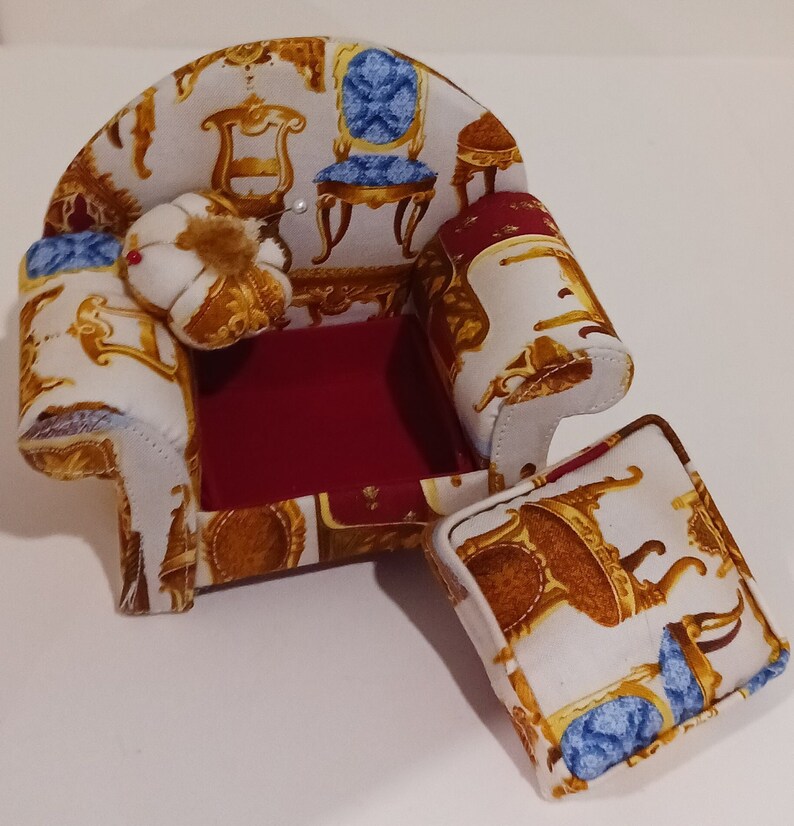 Gold Victorian Chairs Couch Pincushion by Dritz - Etsy