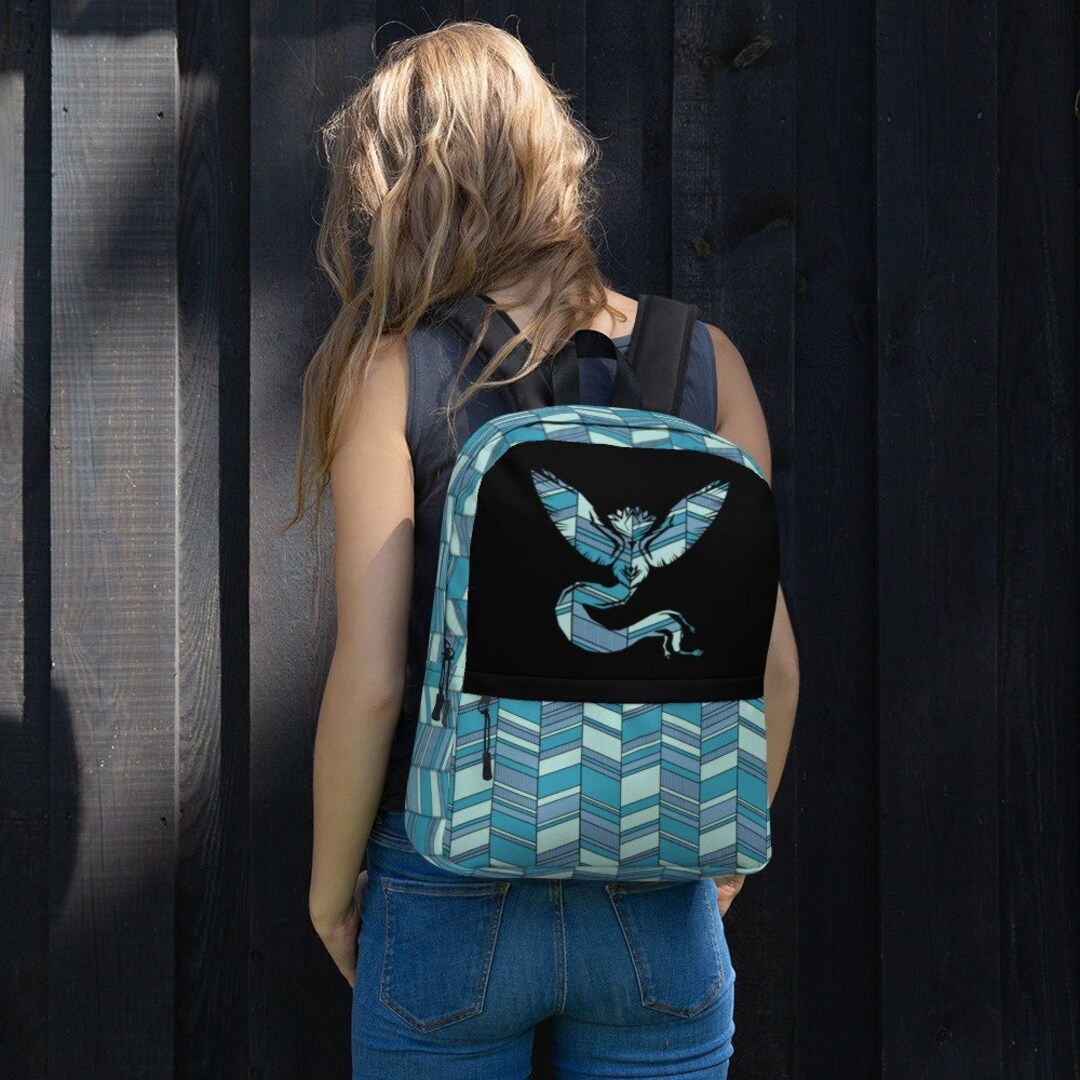 Team Mystic Backpack DARK MODE - Etsy