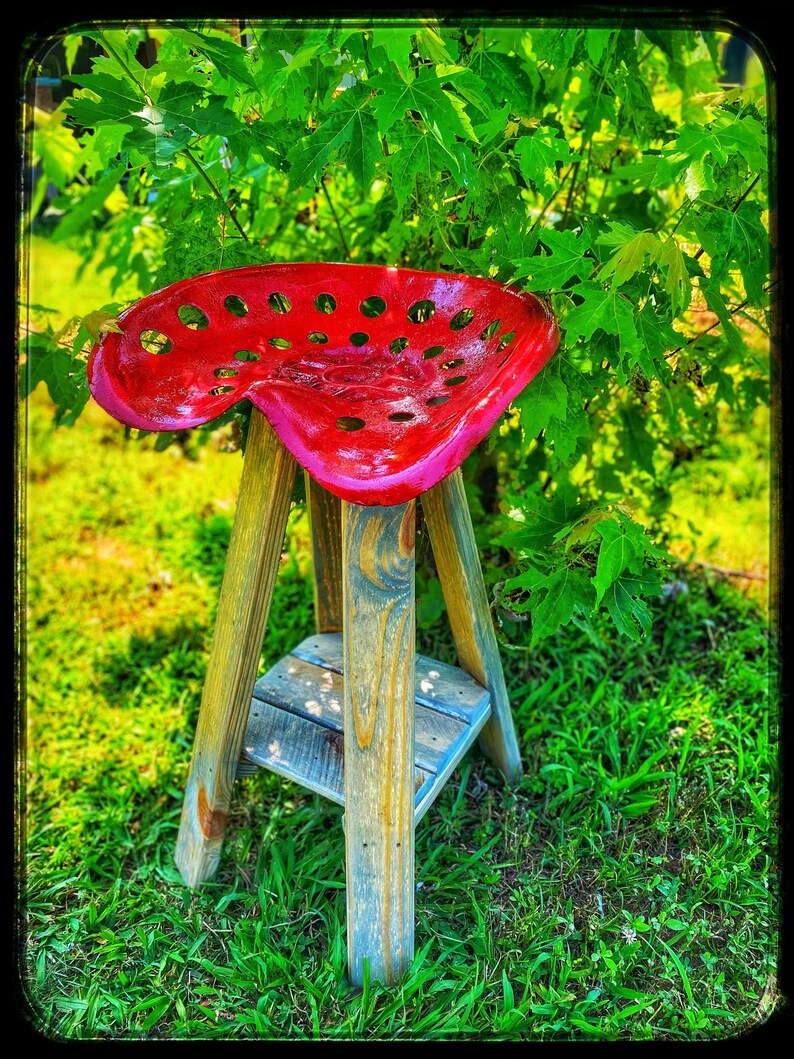 M001 - Tractor Seat Stool - Etsy