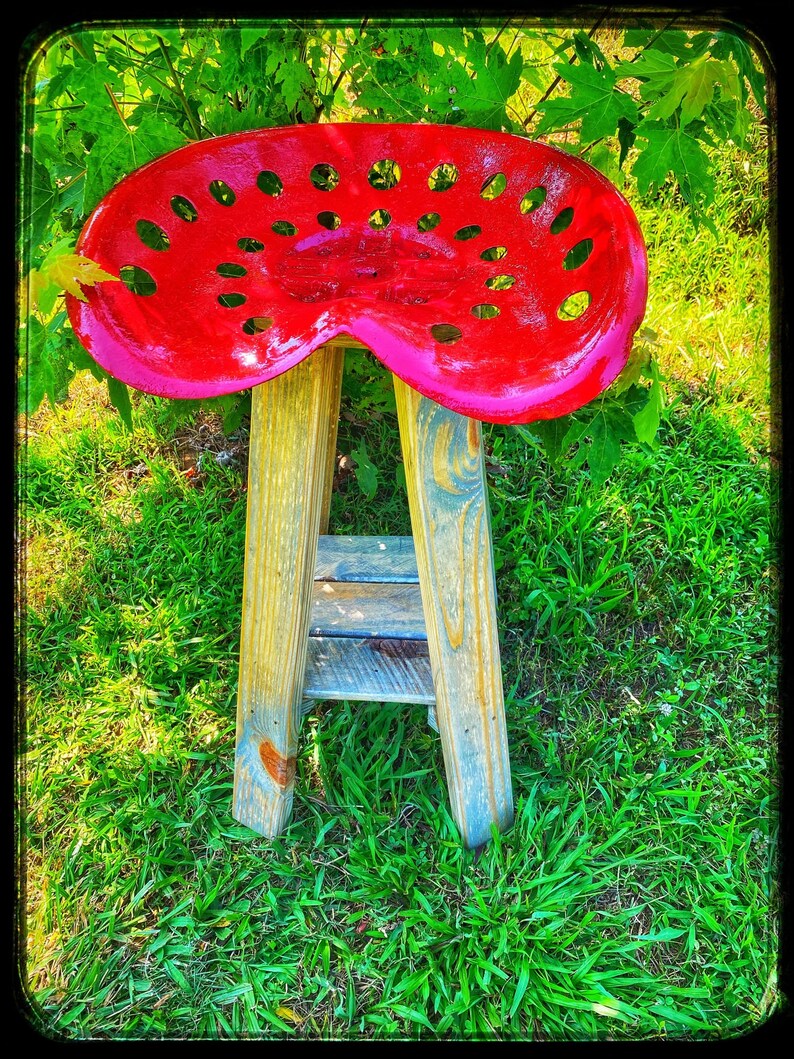 M001 - Tractor Seat Stool - Etsy