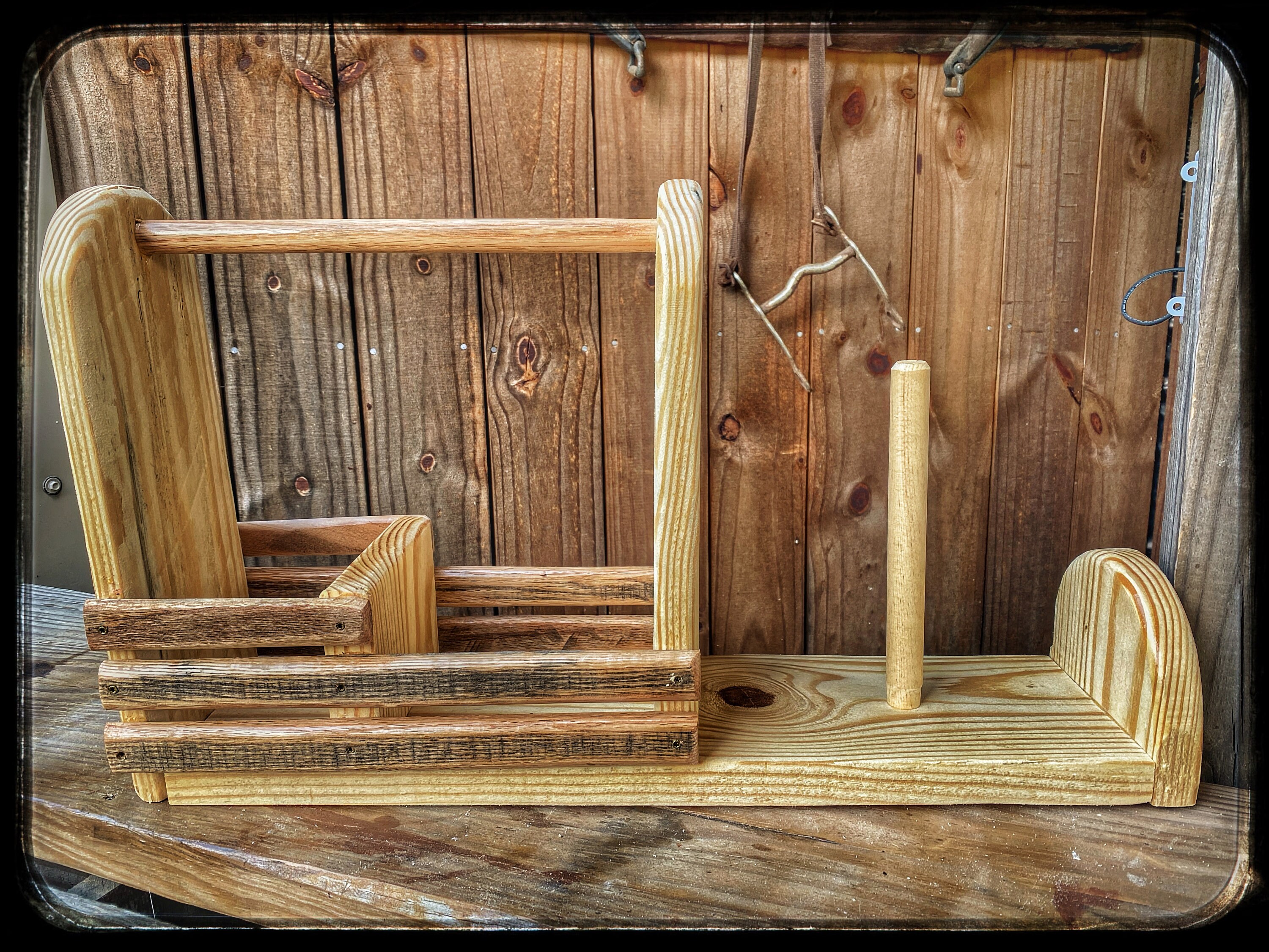 C005 - Rustic BBQ Caddy - Etsy