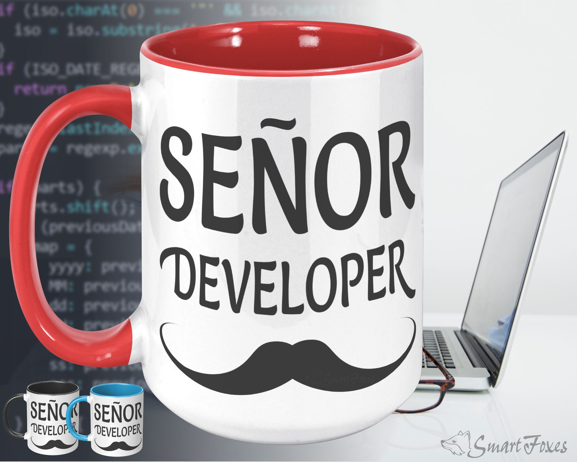 Kitchen & Dining Home & Living Señor Developer Coffee Mug Software ...