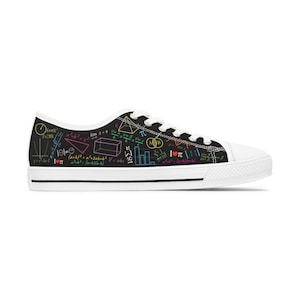 Math Shoes: Mathematics Low Top Sneakers for Math Teachers and Geeky ...