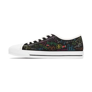 Math Shoes: Mathematics Low Top Sneakers for Math Teachers and Geeky ...