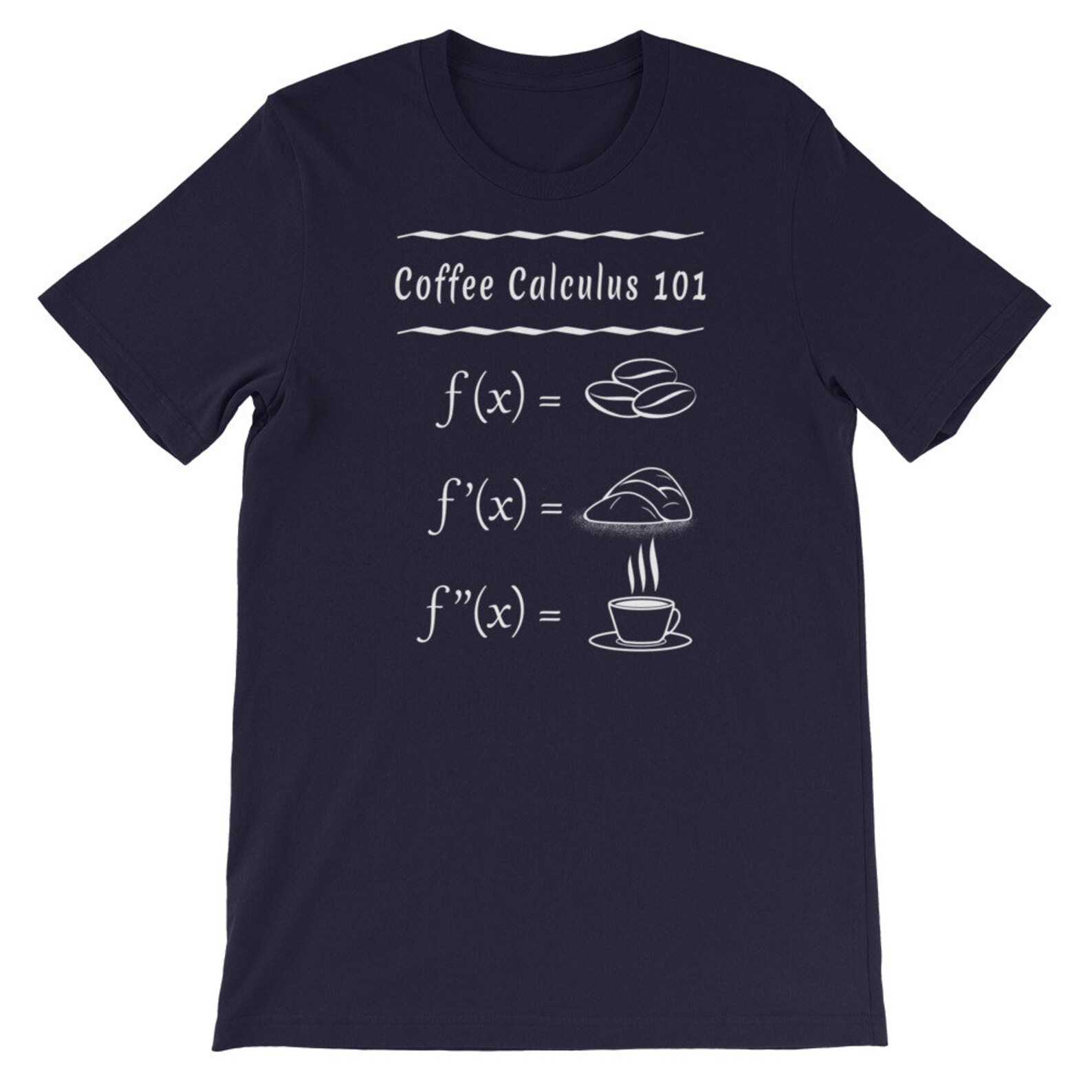 Funny Calculus Shirt for Coffee Lovers - Premium Unisex T-shirt Gift ...