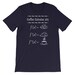 Funny Calculus Shirt for Coffee Lovers - Premium Unisex T-shirt Gift ...