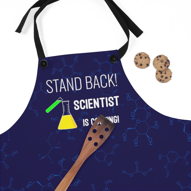 Scientist is Cooking! Funny Science Apron for Geeky Home Cooks Who Love ...