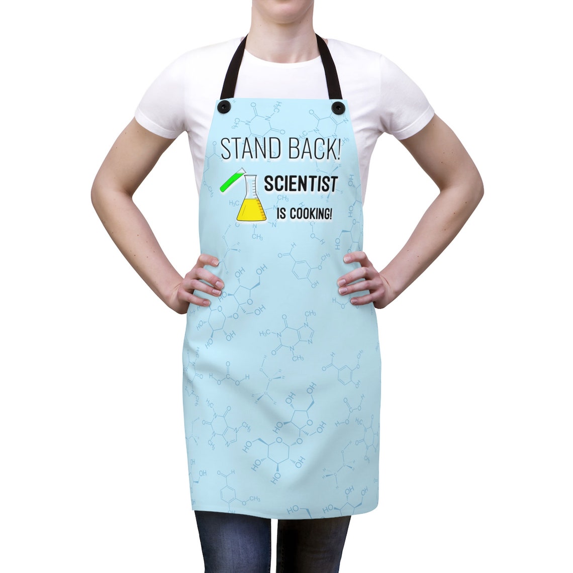 Scientist is Cooking! Funny Science Apron for Geeky Home Cooks Who Love ...