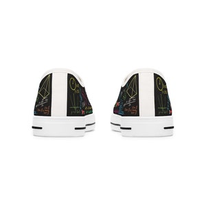 Math Shoes: Mathematics Low Top Sneakers for Math Teachers and Geeky ...