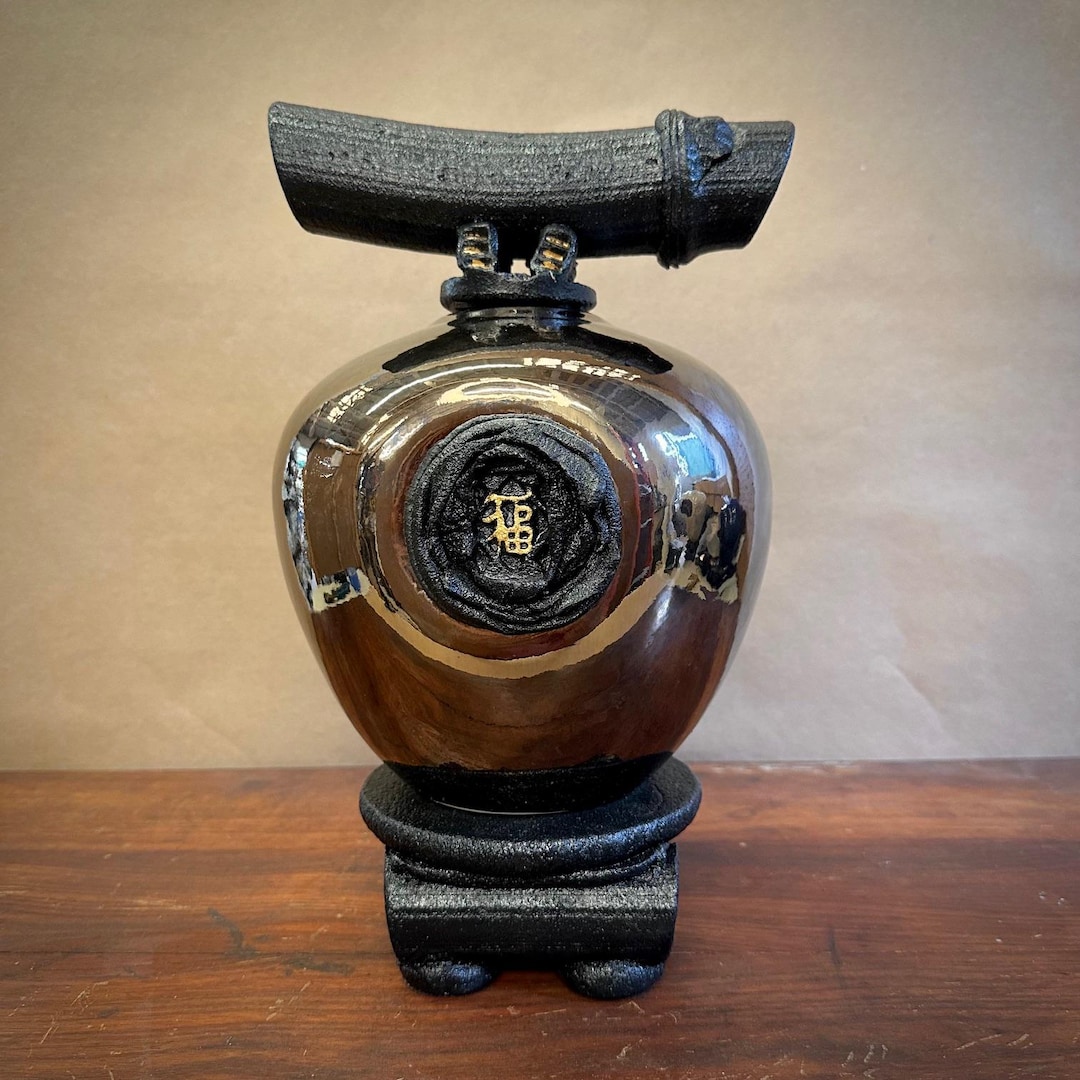 Wish Keeper™ Raku Ceramic Sculpture: Handmade in Hawaii Art - Etsy