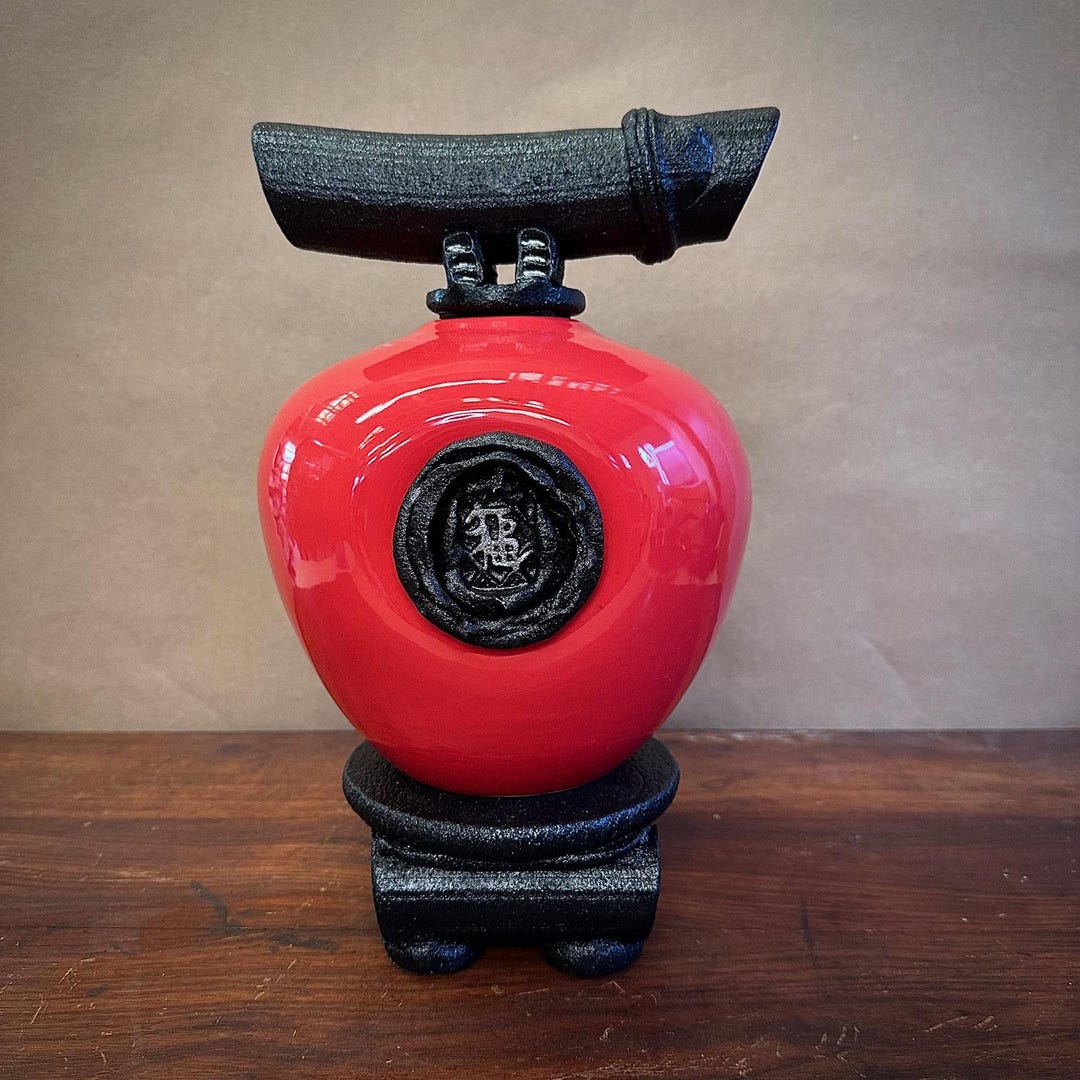 Wish Keeper™ Raku Ceramic Sculpture: Handmade in Hawaii Art - Etsy