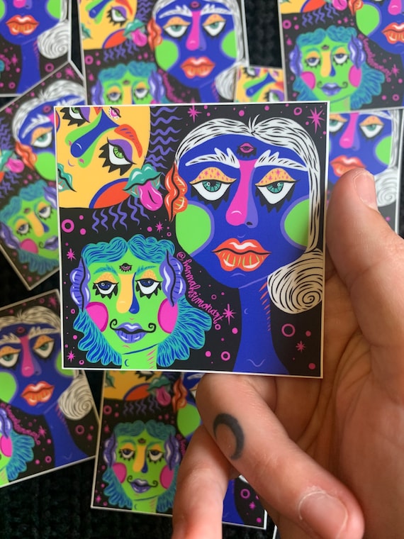 Trippy Drawings Of People