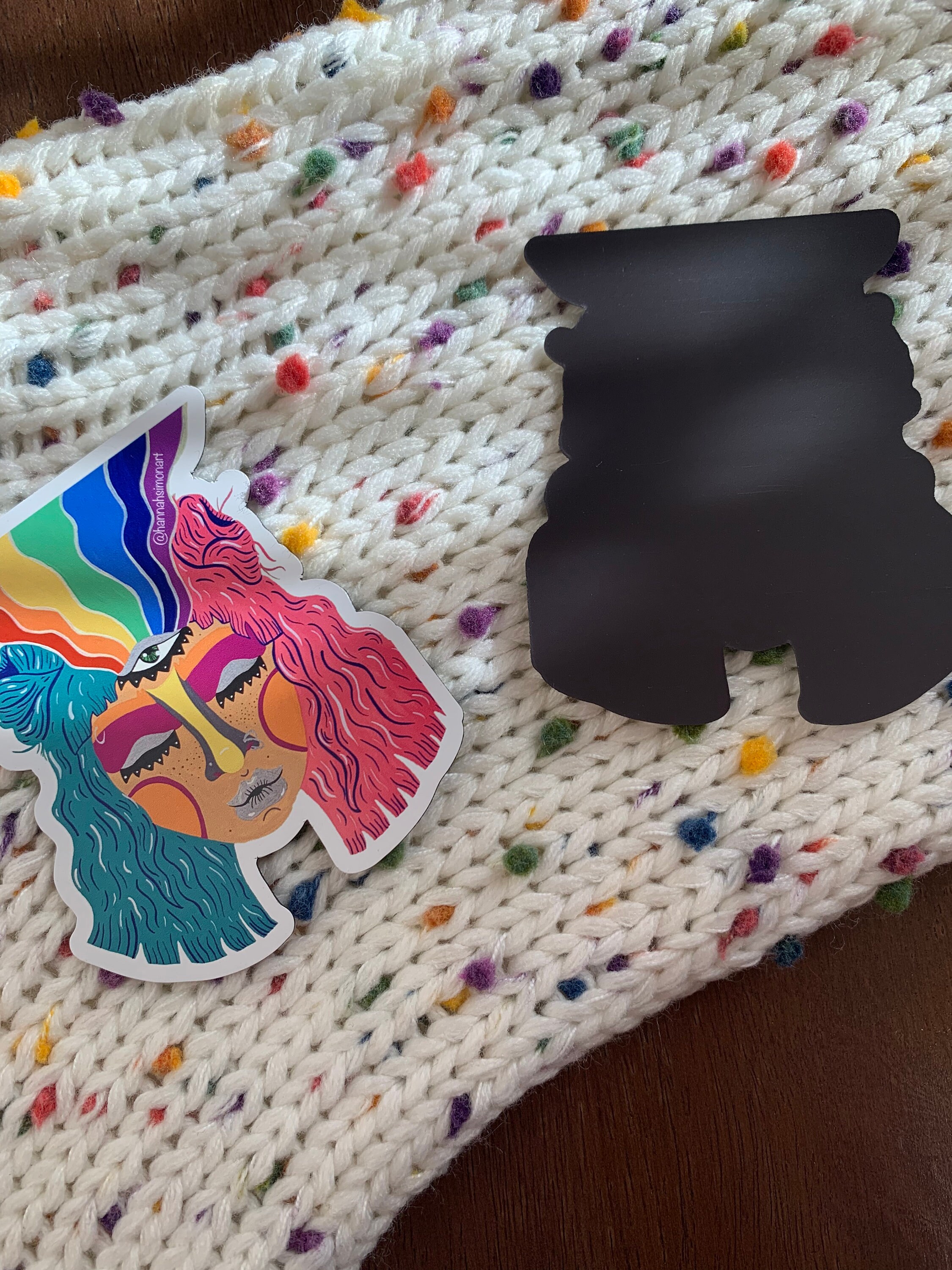 Exist Loudly Magnet | Third Eye Rainbow Magnet - Etsy