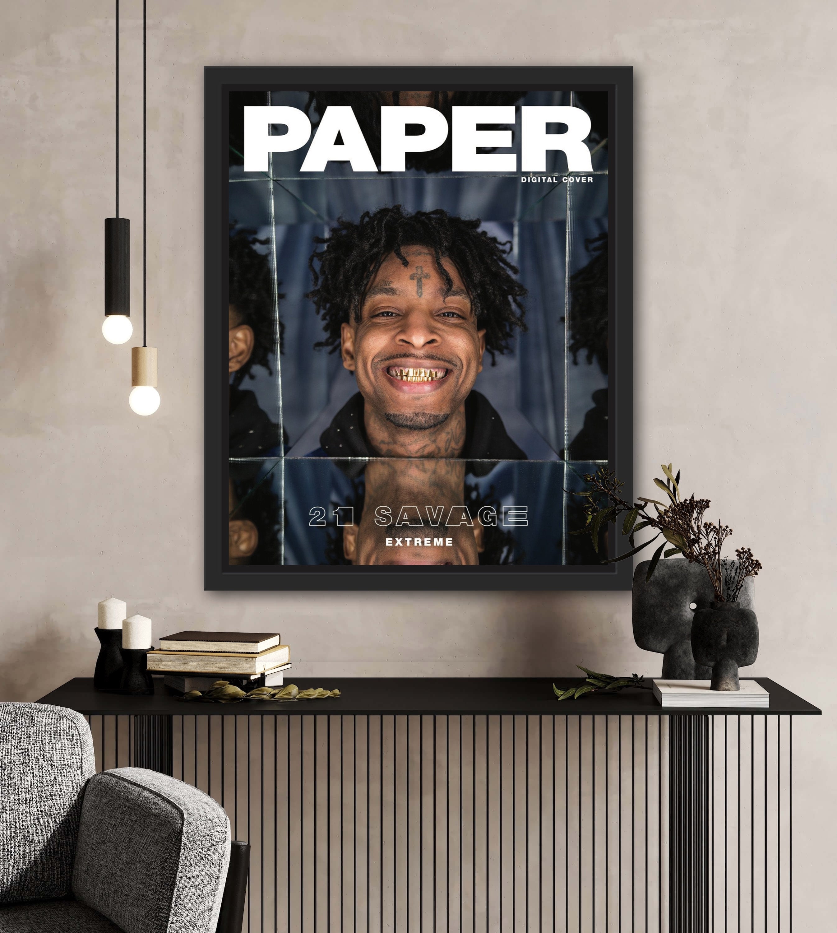 PAPER Magazine 21 Savage Poster Instant Download Wall - Etsy