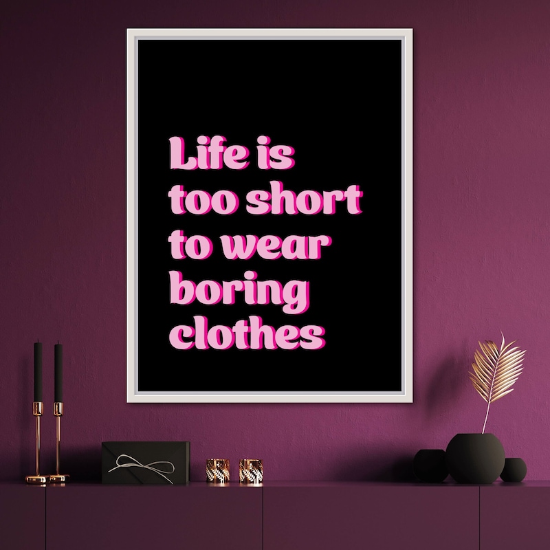To Wear Boring - Etsy