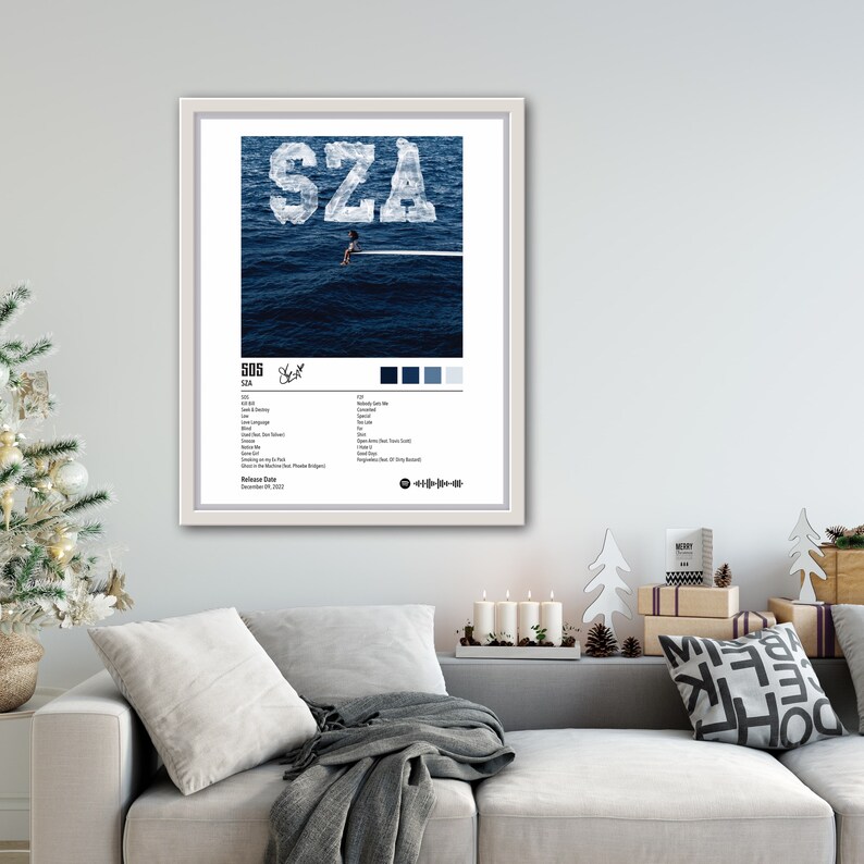 SZA Album Cover Poster – Instant Download – SOS | Wall Art | Celeb ...