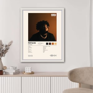 Rod Wave – Nostalgia Album Cover Poster – Digital Download | Wall Art ...