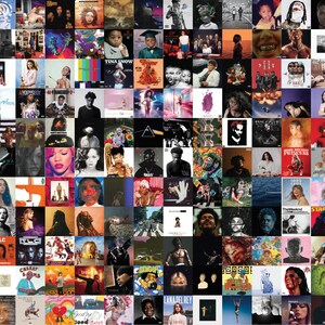 270 PCS, 10x10 Square Album Cover Posters Instant Download Minimalist ...